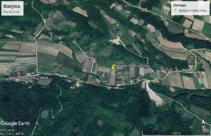 Land plot for sale, 6150sqm, 52,807KM - Banjica | Indomio.ba