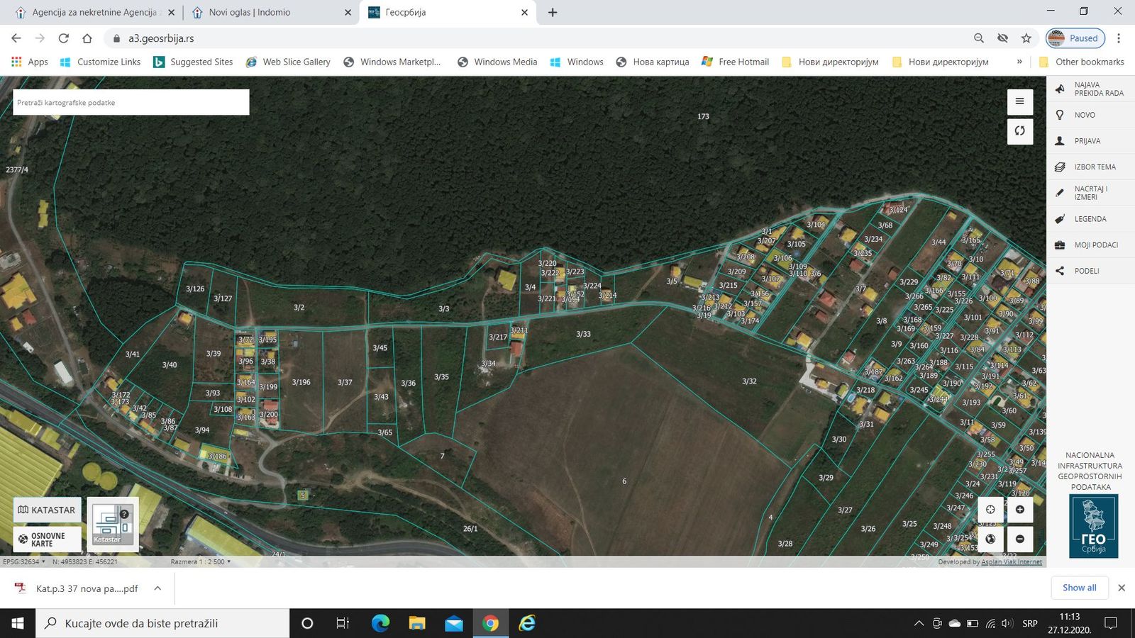 Građevinsko zemljište 396m2 na prodaju, Rakovica: Miljakovac 3 - Oglas ...