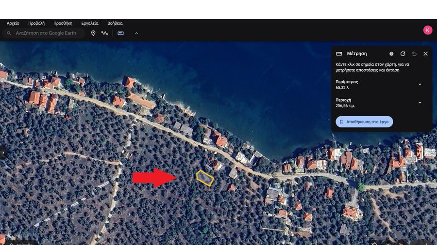 Sale, Plot, 256m² Sourpi, Nies | 15776433 | Spitogatos